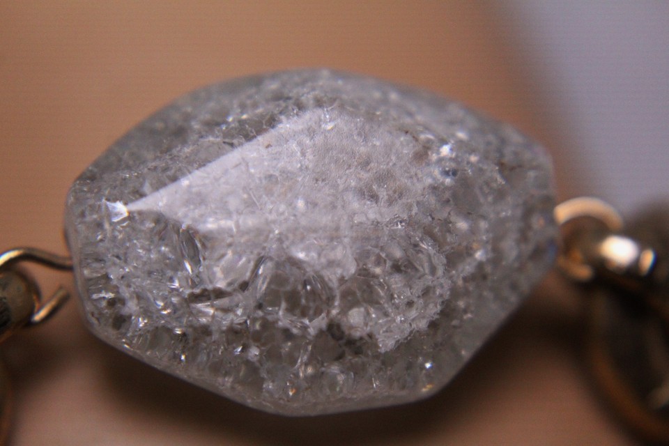 Matte Gold Hand Chain Hand Chain with Raw Rock Accent | eBay