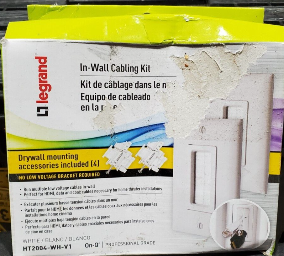 *CHEAP* Legrand In-Wall Cabling Concealment Kit #HT2004-WH-V1 | eBay