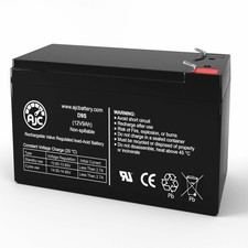 Panasonic Up-vw1220p1 12v 3ah Lead Acid Standby UPS Battery Up-rw1220p1 ...