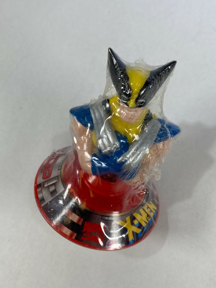 X-Men Wolverine Hero Top Candy Container Toy Marvel Comics Collectible ...