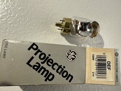 DEF projector lamp DCA, projection light bulb 21.5v 150w G.E. brand | eBay