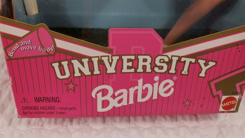 NEW 1996 University Barbie Special Edition GERORGIA TECH Cheerleader ...