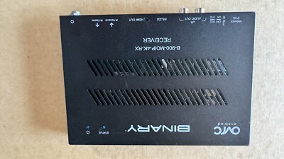 Binary 900 Series 4K Media over IP (MoIP) Receivers with Audio ...