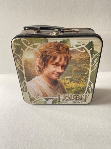 The Hobbit Unexpected Journey Lunch Box Tin Tote Used | eBay
