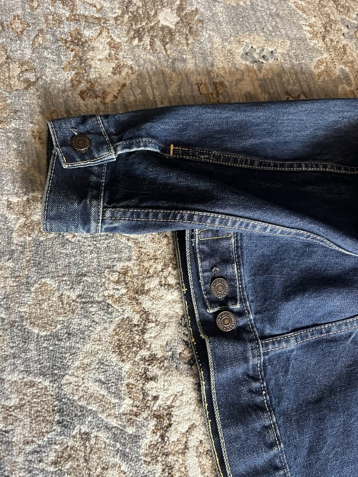 Levi's Trucker Jacket Men's M 557xx Big E Type 3 1960’s D Stamp MiUSA ...