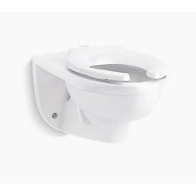Kohler K-84325-SS-0 Kingston Ultra Wall Mounted Top Spud Flushometer ...