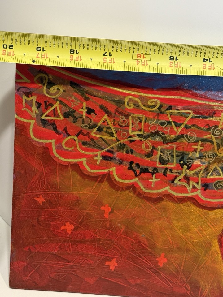 Renowned Taos Artist Mark Lewis Wagner “Spirit Bird #53” Signed On ...