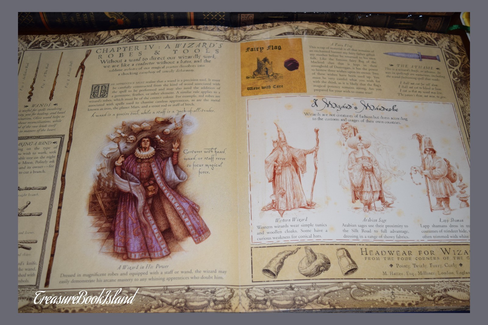 Wizardology Secrets of Merlin Wizard Magic Illustrated New Large ...