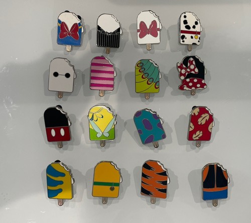 Disney Mystery Popsicle Pin Set Complete & Authentic! | eBay