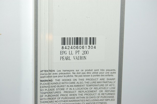 (4) Lucky Craft Made in Japan EPG LL Pointer 200 8" Swimbaits Pearl Vairon for sale online | eBay