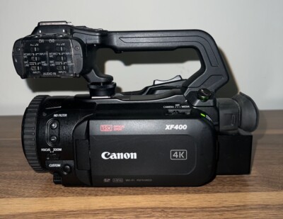 Canon XF400 4K UHD Camcorder with Dual Pixel Autofocus - Black ...