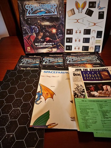 Spelljammer War Captain’s Companion Box Set AD&D TSR 1992 – Complete ...