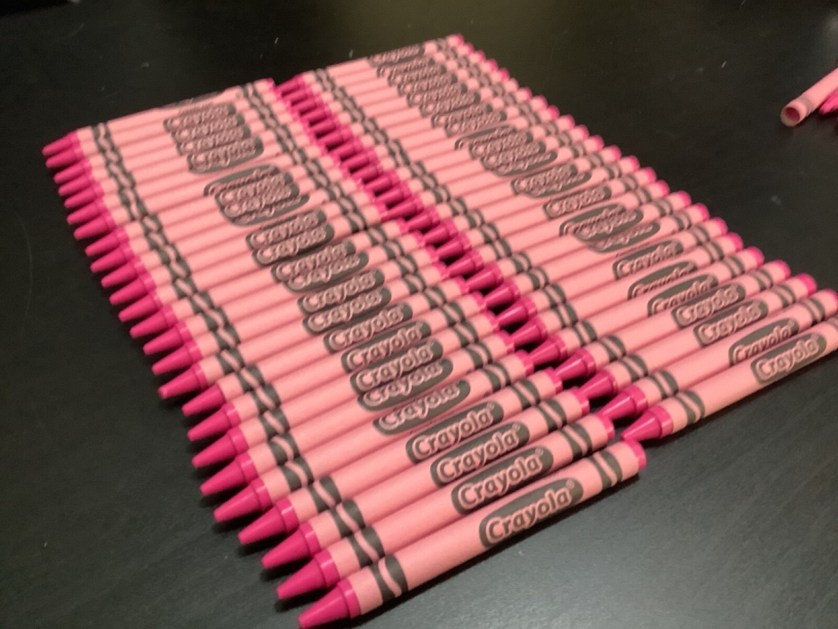 The Color Pink Crayon
