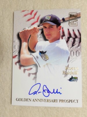 2000 Topps Golden Anniversary Prospect Rocco Baldelli Rookie SIgned | eBay