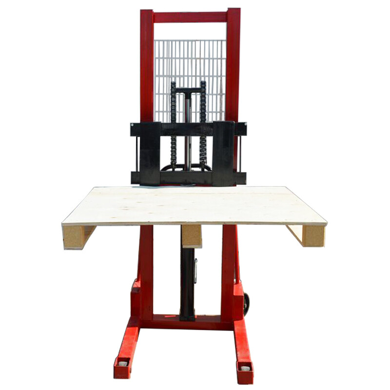 Hydraulic Manual Walkie Stacker Lifting Pallet Stacker Folk lift ...