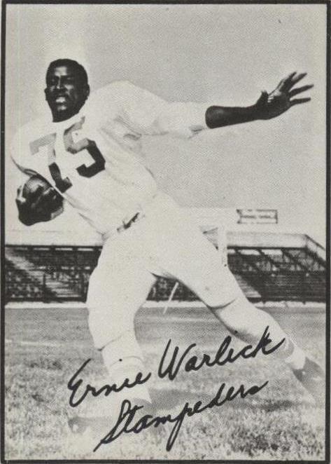 1961 Topps CFL - Ernie Warlick #28 (RC) for sale online | eBay