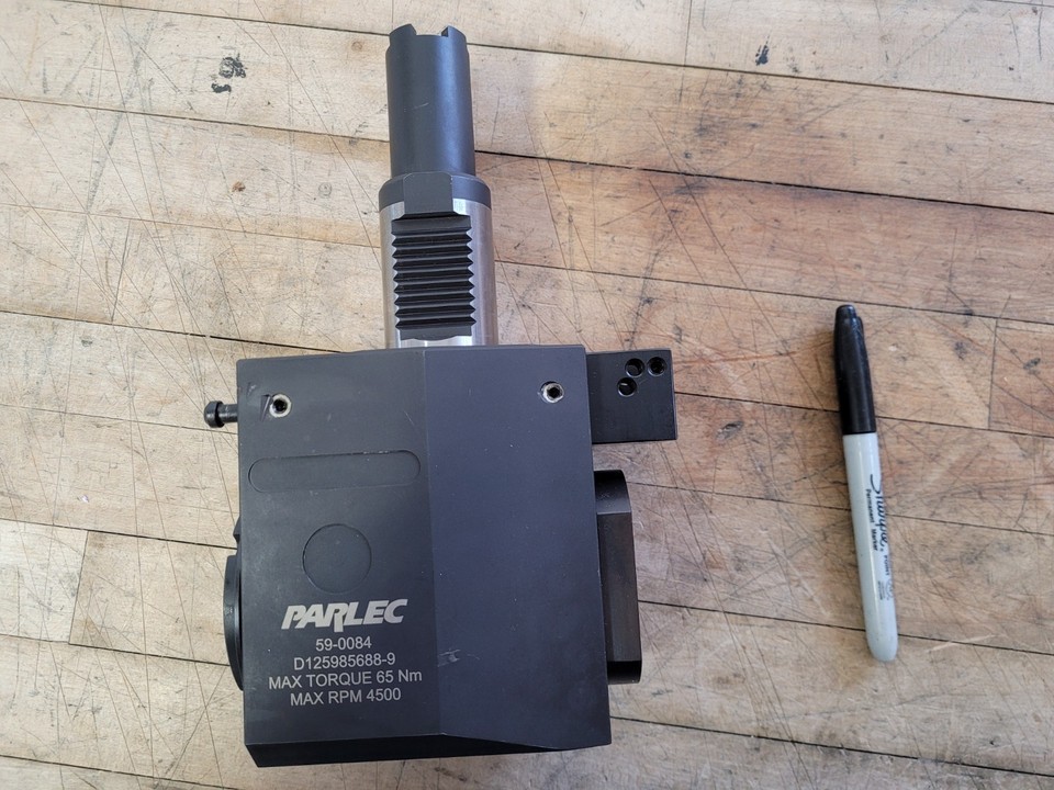 PARLEC 90 DEGREE LIVE TOOL HOLDER, VDI40, ER32, FOR HAAS LATHES, 59 ...
