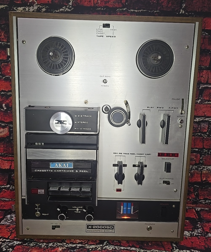VINTAGE Akai Crossfield X-2000SD - Tested - CHECK VIDEO | eBay