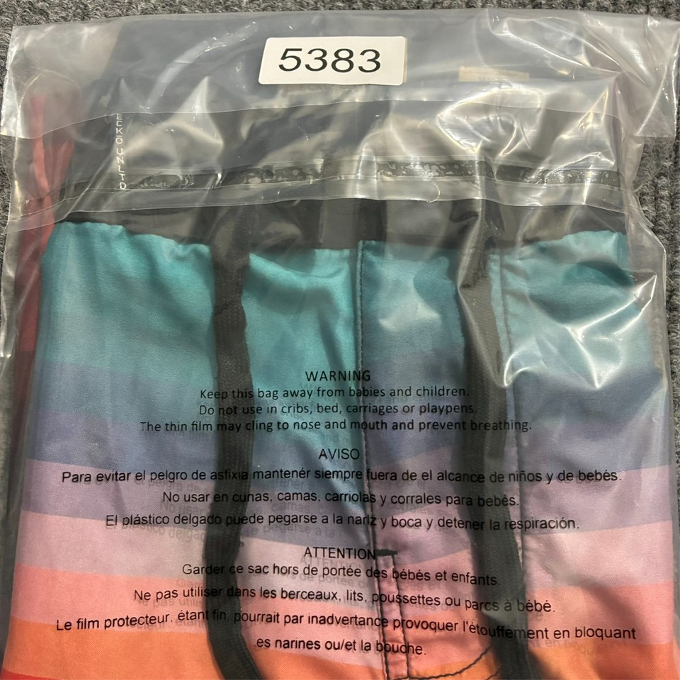 Ecko Unltd Mens Board Shorts Size W42 Multicolor Pixel Graphic Surf ...