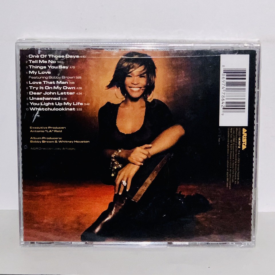 New & Factory Sealed (shrink wrapped) Just Whitney by Whitney Houston ...