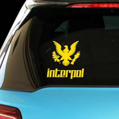INTERPOL Police Decal Sticker | eBay