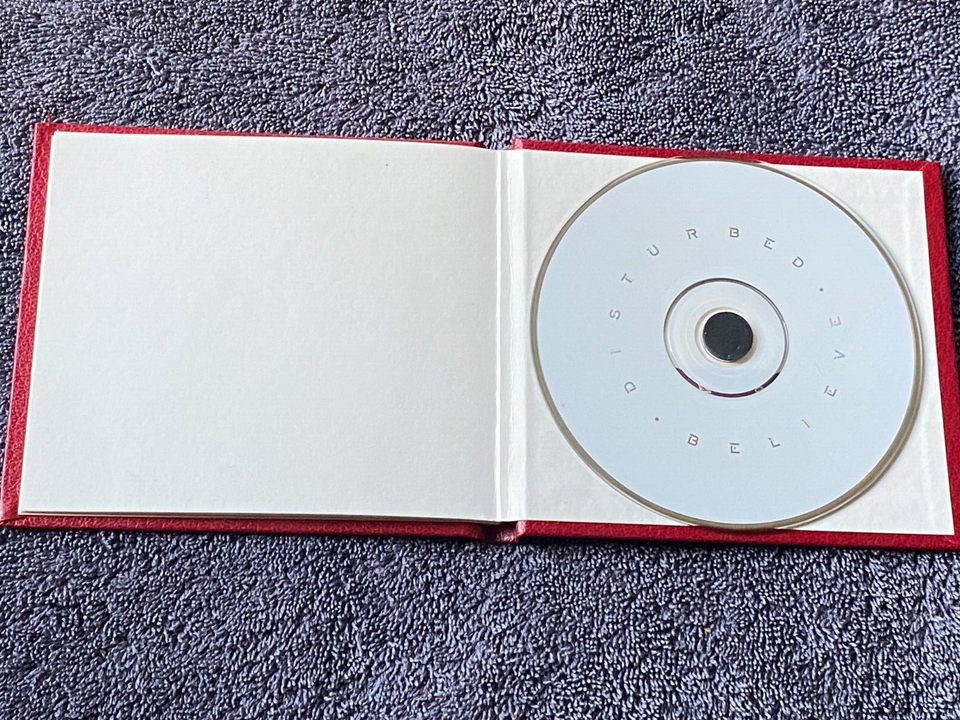 DISTURBED - Believe CD & DVD Limited Edition Metal Emblem 2002 | eBay