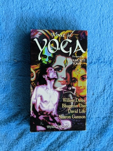 WHAT IS YOGA VHS Tape Documentary David Life Sharon Gannon Willem Dafoe ...