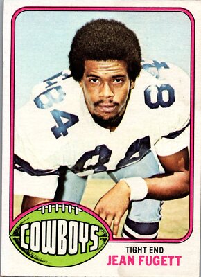 Jean Fugett 1976 Topps #447 FOOTBALL Card Dallas Cowboys | eBay