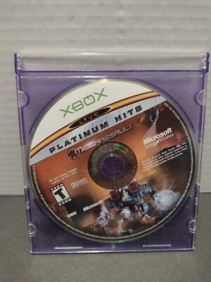 MechAssault Microsoft Xbox Video Game Disc Only 805529154964| eBay