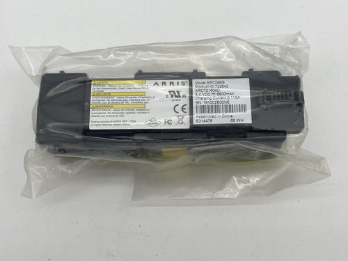 Arris Cable Modem Backup Battery Pack BPC088S 8.4VDC 8800mAh | eBay