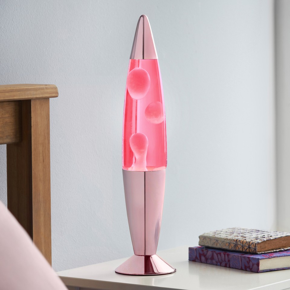 Retro 16" Lava Lamps Relaxing Mood Lights Motion Wax Liquid Relaxation ...