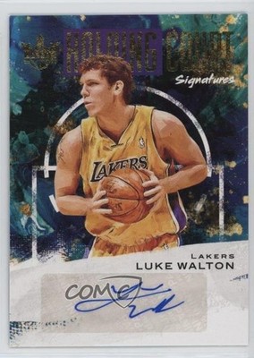 2020-21 Panini Court Kings Holding Signatures /99 Luke Walton #HC-LWL ...