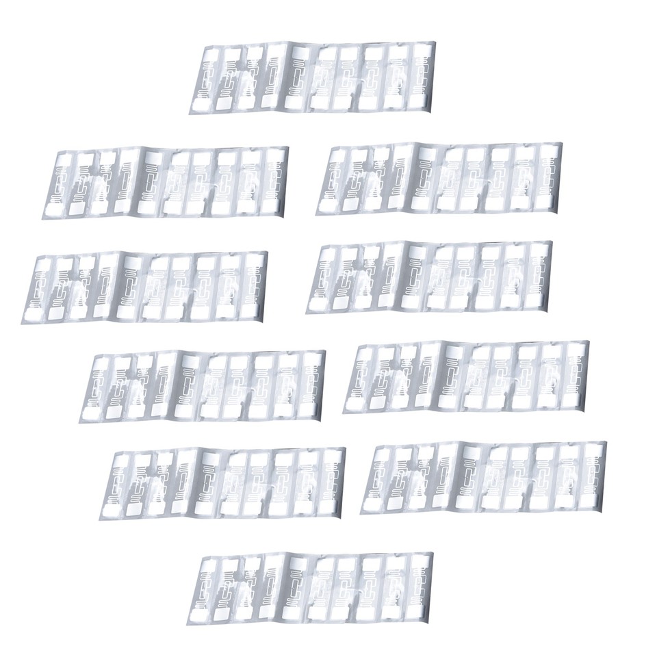 100Pcs Alien 9662 3''x1'' UHF 6C 915Mhz RFID Wet Inlay Tag Label 512 ...