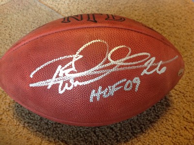 Rod Woodson Autographed Official NFL Football With HOF Inscription | eBay