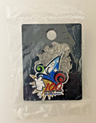 Walt Disney World 100 Years Of Magic Pin Sorcerer's Apprentice Hat TRU ...