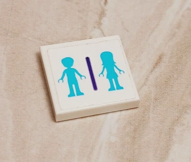 School Bathroom Sign