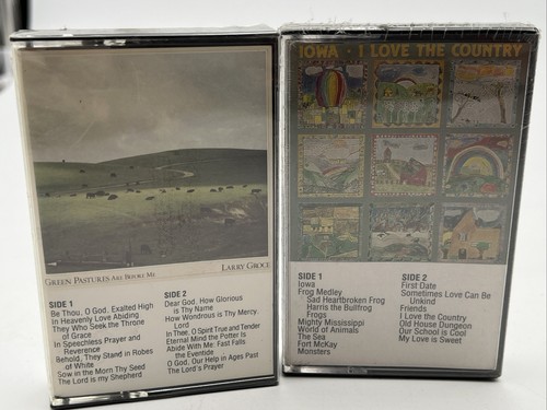 Rare Larry Groce Sealed Cassette Tape Lot Green Pastures Iowa 1979 Free ...
