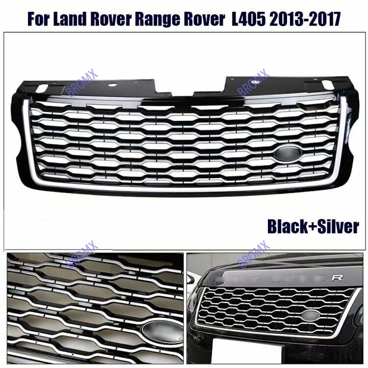 Front Bumper Grille Mesh Grill Fit For LR Range Rover Vogue L405 2013 ...