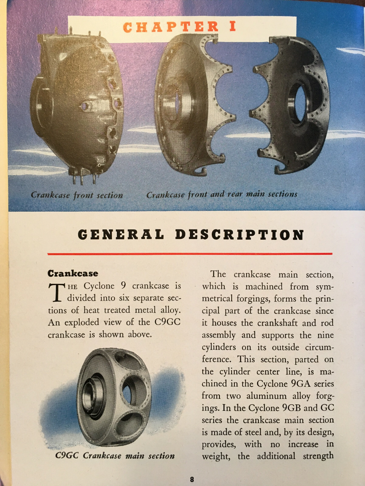 Wright Cyclone 9 engines C9GA, C9GB & C9GC Ops & Service Handbook ...