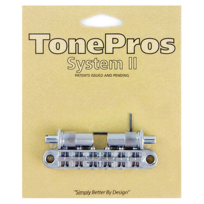 TonePros PreNotched Metric TuneOMatic Bridge T3BT-SN (Satin Nickel) | eBay