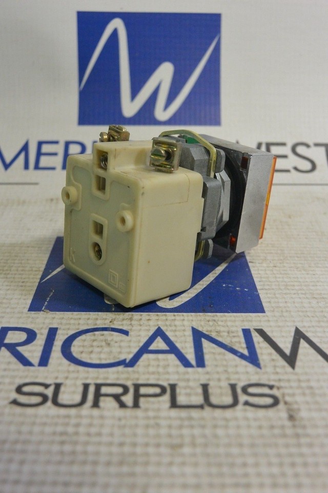 9001KM1 SQUARE D Light Module Amber Light ser G 9001 KM1 Light Only | eBay