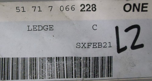 BMW 5 Series Right Door Sill Cover Support Ledge 51717066228 | eBay