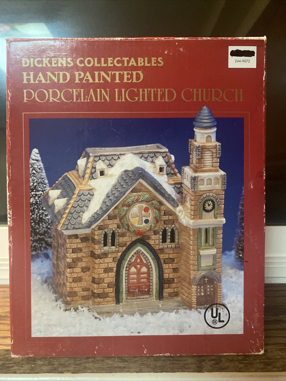 Dickens Collectables Victorian Keepsake Lighted Church 1995 | eBay