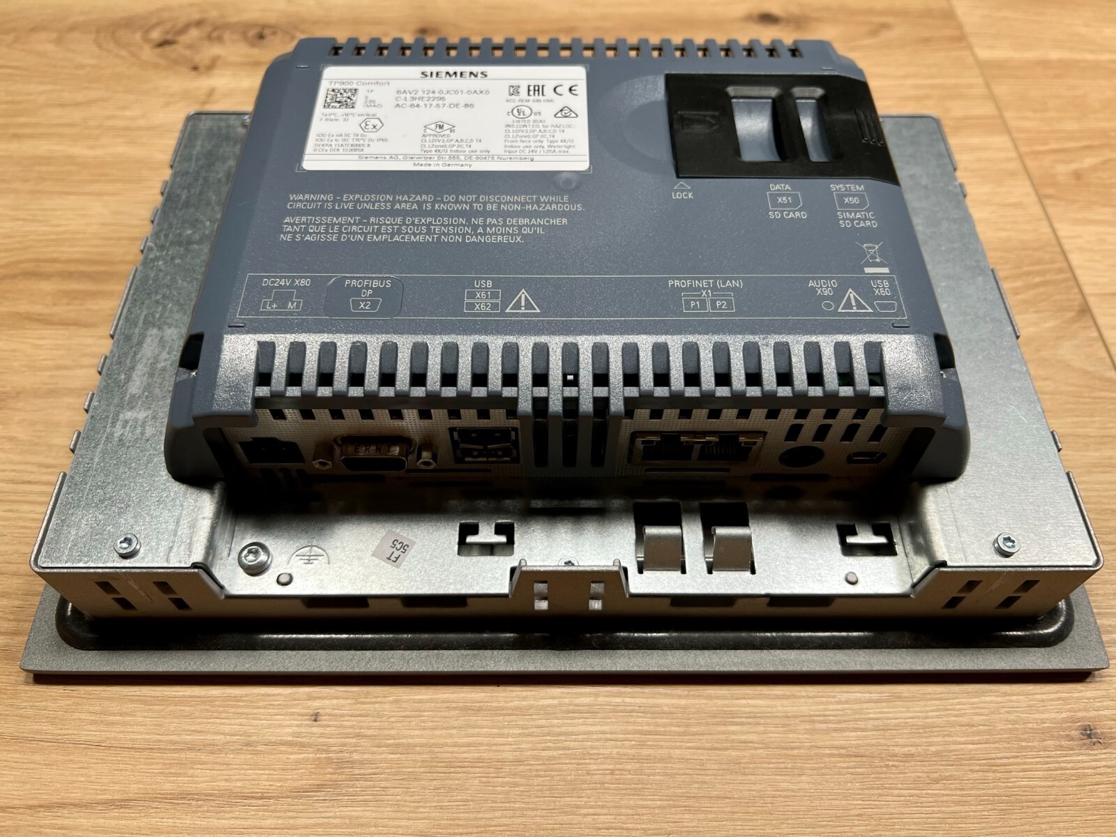 Siemens Simatic HMI TP900 9 Zoll Comfort Panel (6AV2124-0JC01-0AX0) for ...