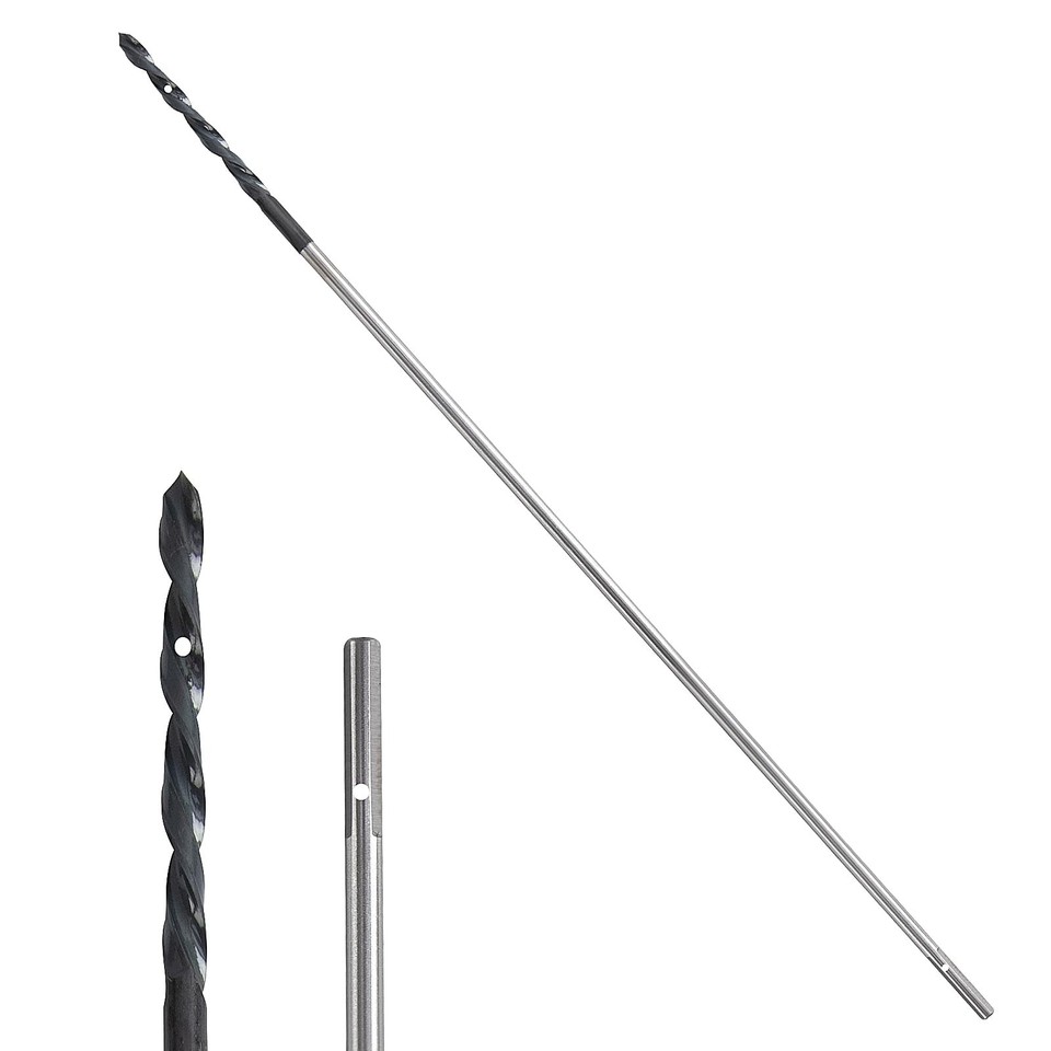1/4” x 24” Long Drill Bit 1 Pack Installer Drill Bit for Wood with ...