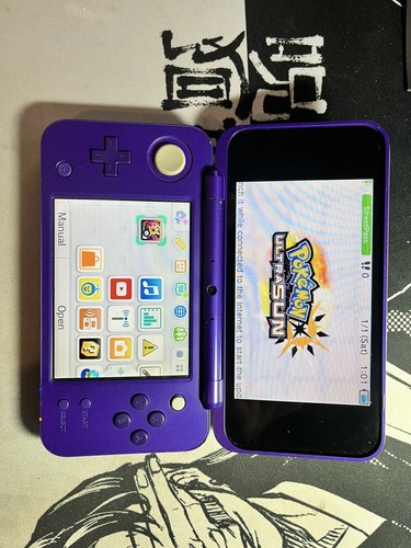 Nintendo New 2DS XL Console - Purple/Silver *Read* | eBay