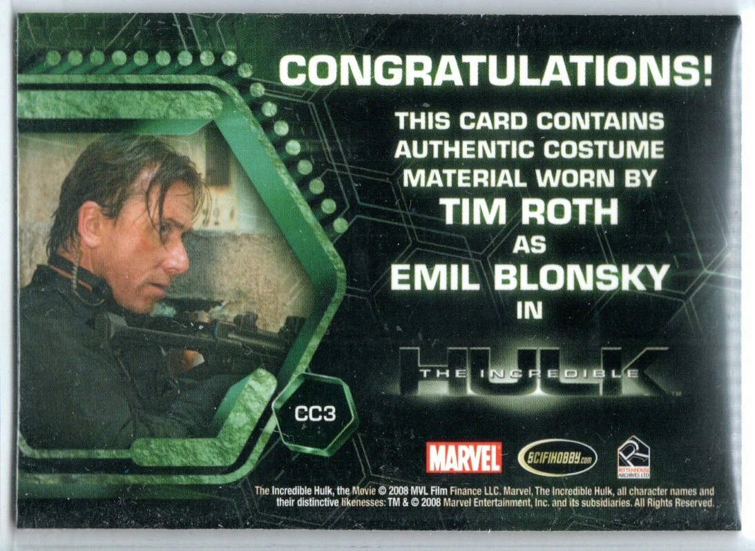 The Incredible Hulk Emil Blonsky