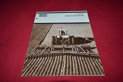 Case Tractors C Series Tandem Disk Harrow Dealer's Brochure AMIL13 | eBay
