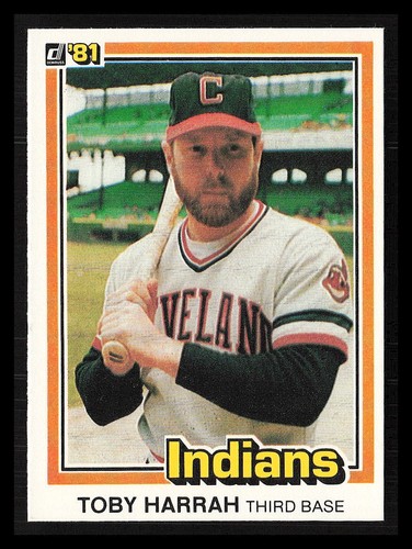 Toby Harrah 1981 Donruss #318 Cleveland Indians | eBay