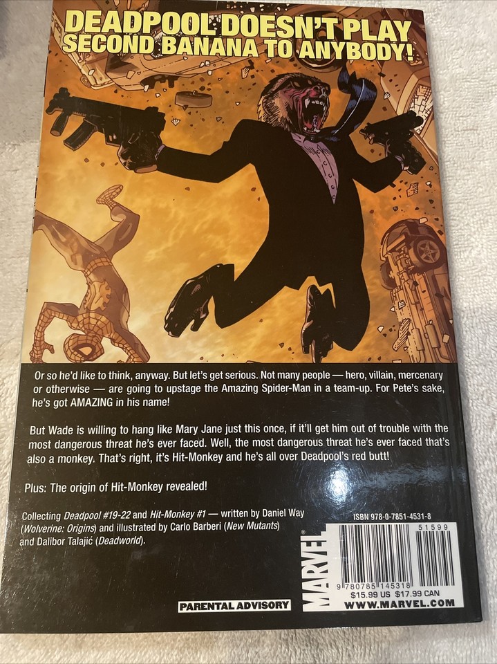 Deadpool - Volume 4 : Monkey Business by Daniel Way (2010, Trade ...